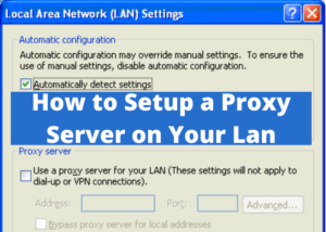 How to Setup a Proxy Server on Your Lan - Techvtimes