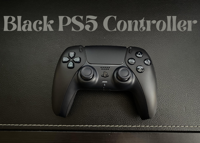 Black PS5 Controller - Techvtimes